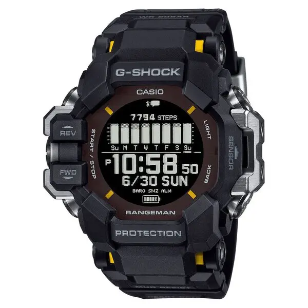 G-Shock Rangeman Resin Dial 53.2mm Watch - Black