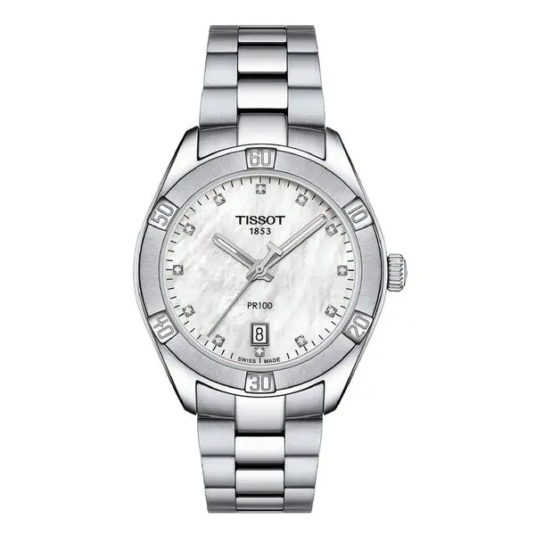 TISSOT Pr 100 Sport Chic 36mm Watch - Gray