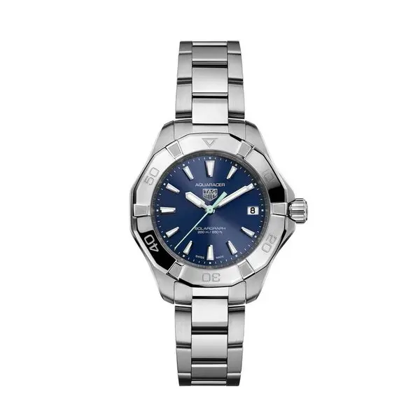 Tag Heuer Aquaracer Professional 200 Solargraph Blue Dial, 34mm - Stainless Steel