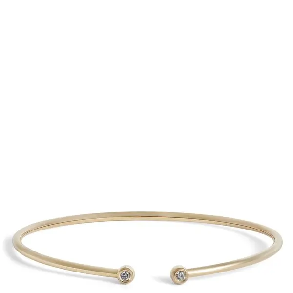 Benbridge Flexy Cuff Diamond Bracelet - Yg