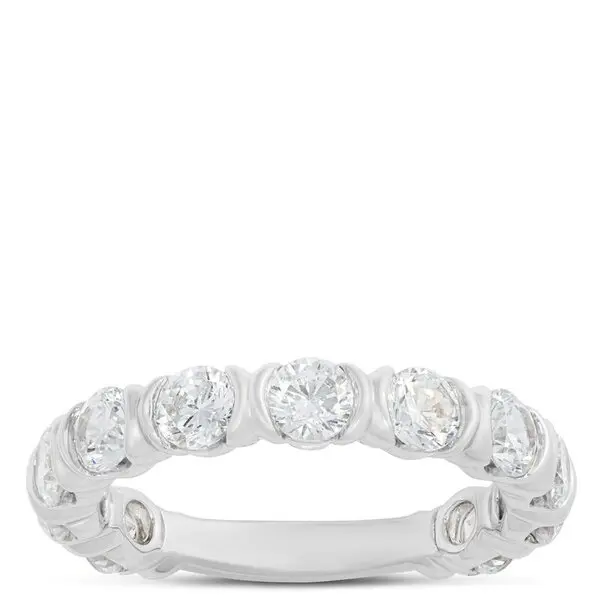 SIGNATURE Ben Bridge Platinum Diamond Anniversary Band - Plt