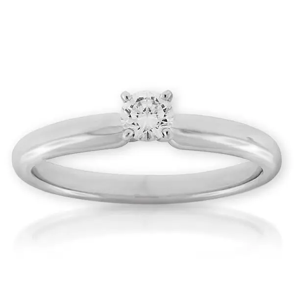 IKUMA Canadian Diamond Solitaire Ring - Wht