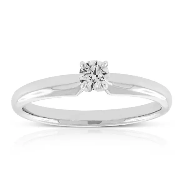 IKUMA Canadian Diamond Solitaire Ring 14k, 1/5 Ct - Wht