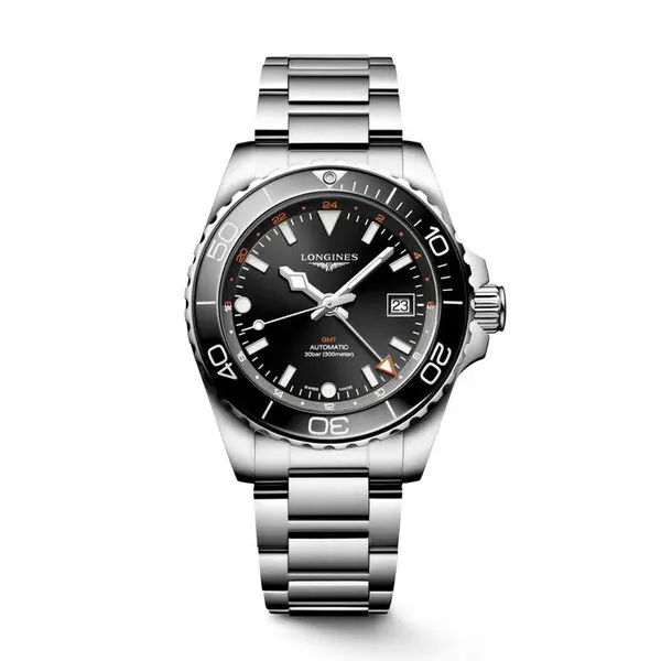 LONGINES Hydroconquest Gmt 41mm Watch - Stainless Steel