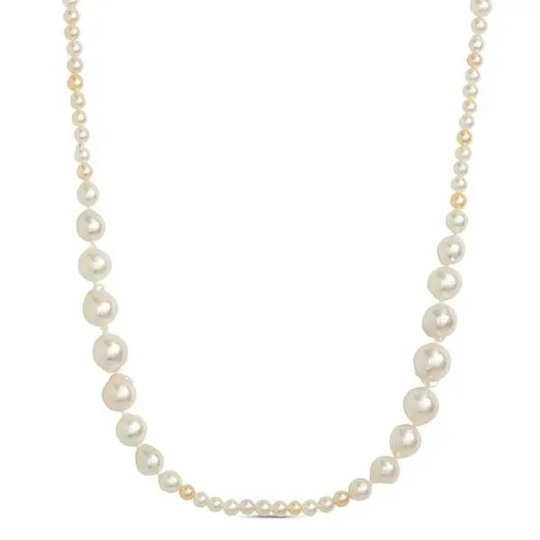 Benbridge 36-inch Akoya Pearl Necklace - White
