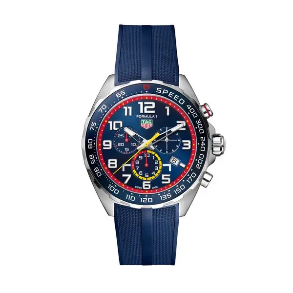 Tag Heuer Formula 1 Red Bull Racing 43mm Watch - Stainless Steel