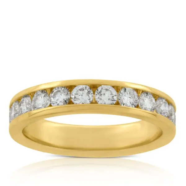 Benbridge Diamond Band In 14k Yellow Gold - H-i