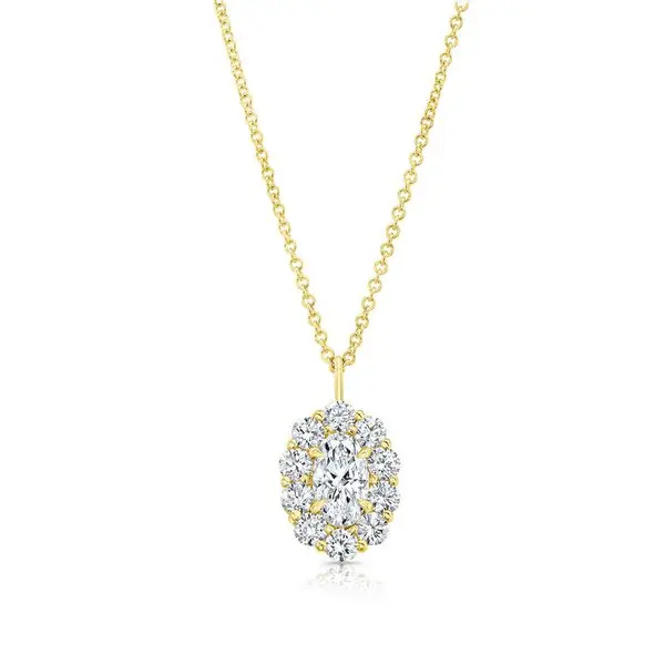 Rahaminov Diamond Necklace In 18k Yellow Gold - Yg