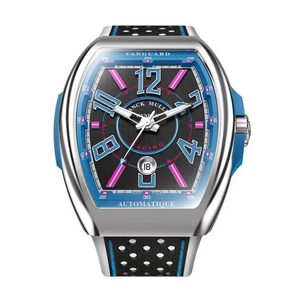 Franck Muller Vanguard Racing Miami Watch - Stainless Steel