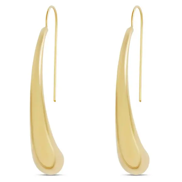 TOSCANO Teardrop 14k Yellow Gold Earrings - Yg