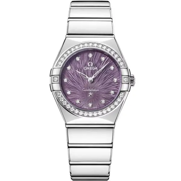 Omega Constellation 28mm Watch - Stainless Steel