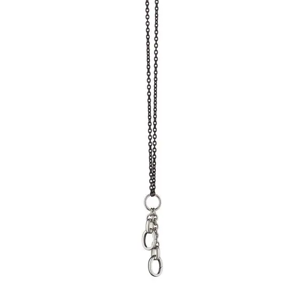 Monica Rich Kosann Charm Necklace - Stainless Steel