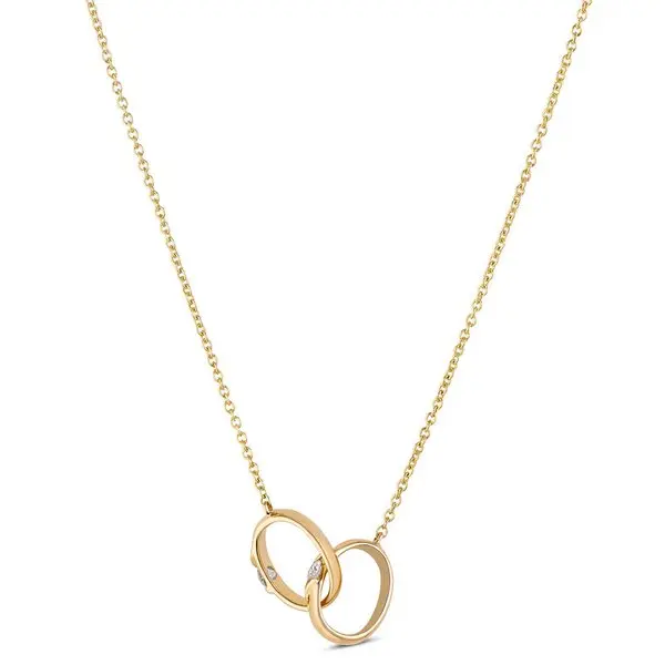 Benbridge Linked Ring 14k Yellow Gold Necklace - Yg