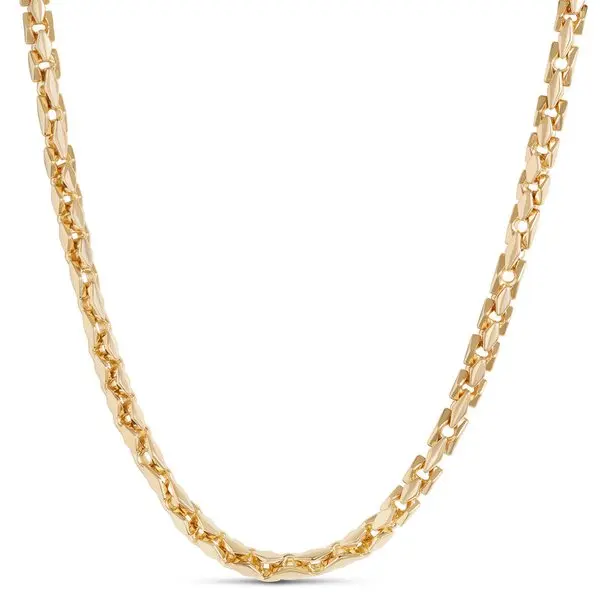 TOSCANO 14k Yellow Gold Rhombus Chain - Yg