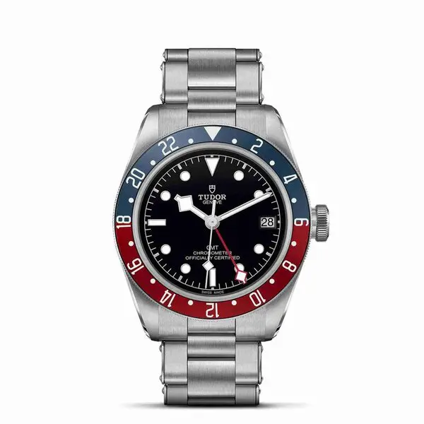 TUDOR Black Bay Gmt Black Dial 41mm Watch - Stainless Steel
