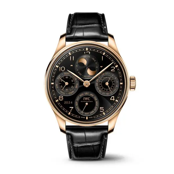 IWC SCHAFFHAUSEN Portugieser Perpetual Calendar 44 Watch - Black