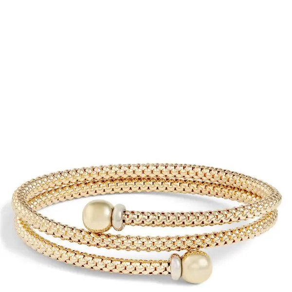 TOSCANO 14k Yellow Gold 3-row Wrap Bracelet - Not Applicable