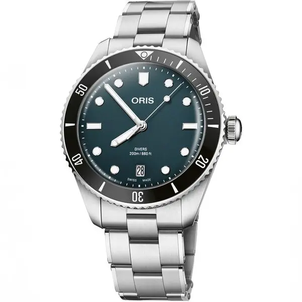 ORIS Divers Date 39 Mm - Stainless Steel