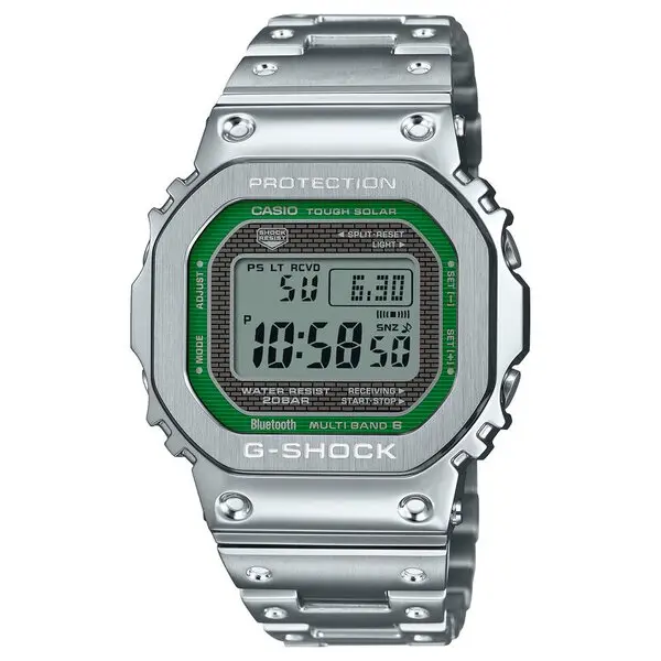 G-Shock Full Metal Silver Dial Watch 43.2mm - Stainless Steel