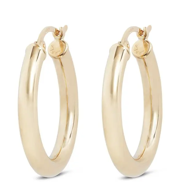 Benbridge 20mm 14k Yellow Gold Hoop Earrings - Yg