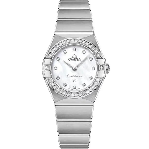 Omega Constellation Mother Of Pearl Dial Watch - Stainless Steel