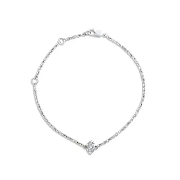 Benbridge Seven-inch Marquise Diamond Bracelet - H-j