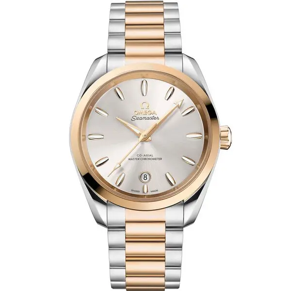 Omega Seamaster Aqua Terra Shades Steel ‑ Moonshine™ Gold Watch 38mm - Steel And Gold