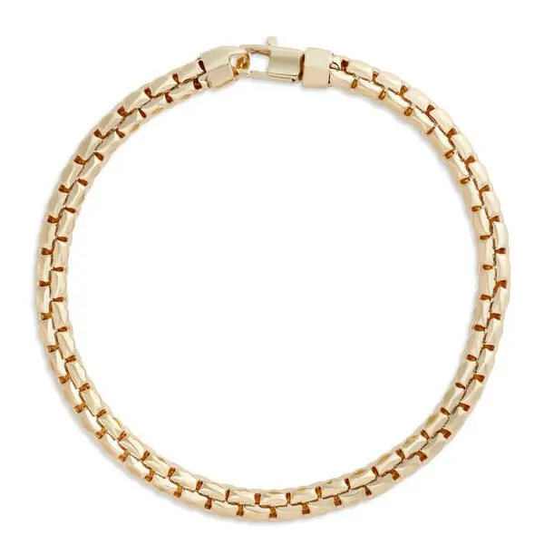 TOSCANO 14k Yellow Gold Diamante Link Bracelet - Yg