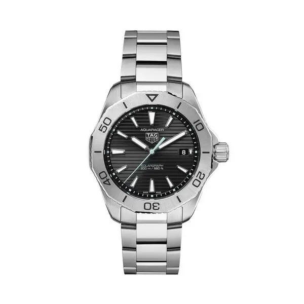 Tag Heuer Aquaracer Professional 200 Solargraph Black Dial, 40mm - Stainless Steel