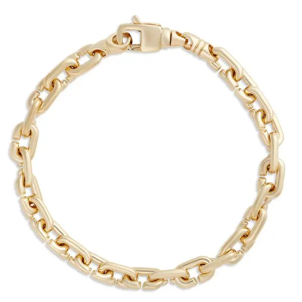 TOSCANO 14k Yellow Gold Oval Link Bracelet - Yg