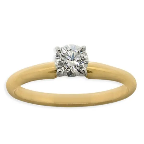 IKUMA Canadian Diamond 14k Ring 3/8 Ct - Yel