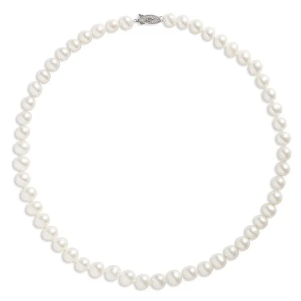 Benbridge 14k Gold Pearl Necklace - White