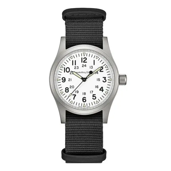 Hamilton Khaki Field Mechanical 38mm Watch - Stainless Steel