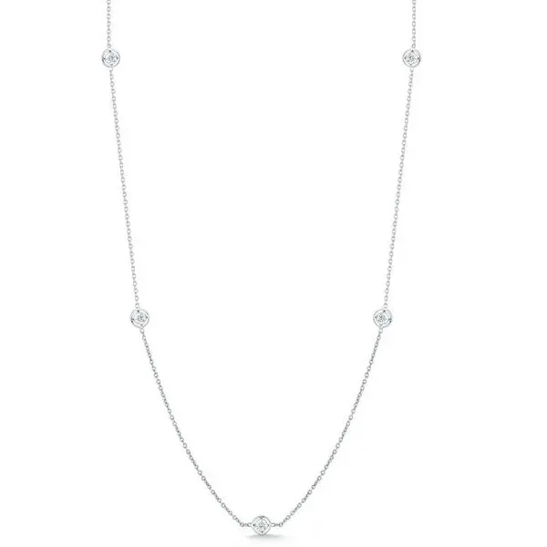 Roberto Coin Diamonds The Inch 7-station Necklace - Wg