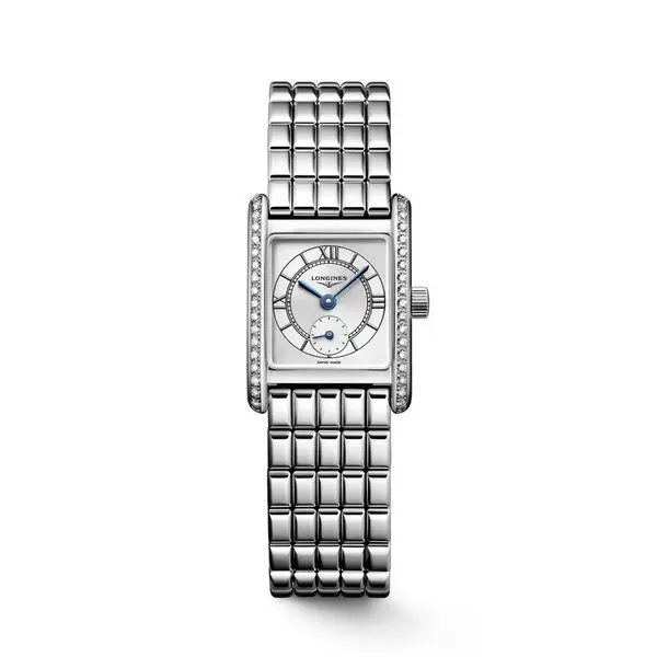 LONGINES Mini Dolcevita Silver Dial Watch, 21.5mm - Stainless Steel