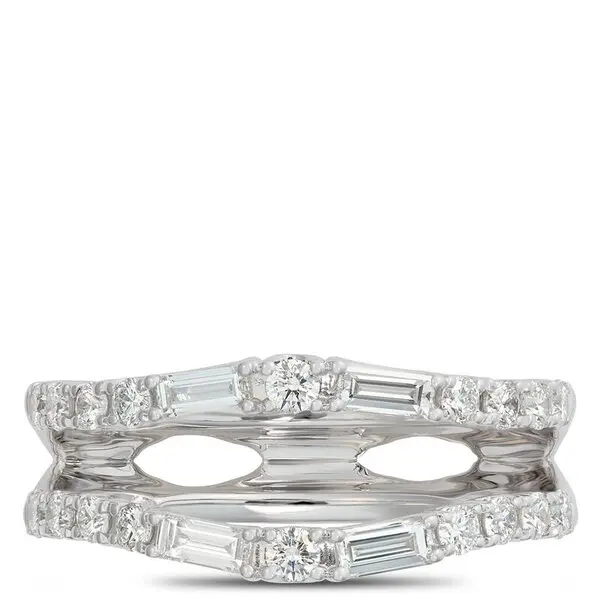 Benbridge Round And Baguette Diamond Ring Enhancer - H-i
