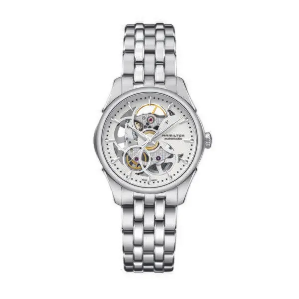 Hamilton Jazzmaster Skeleton Automatic Watch - Stainless Steel