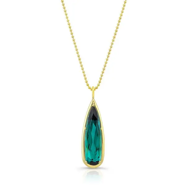 Benbridge Rahaminov Tourmaline Pendant - Yg