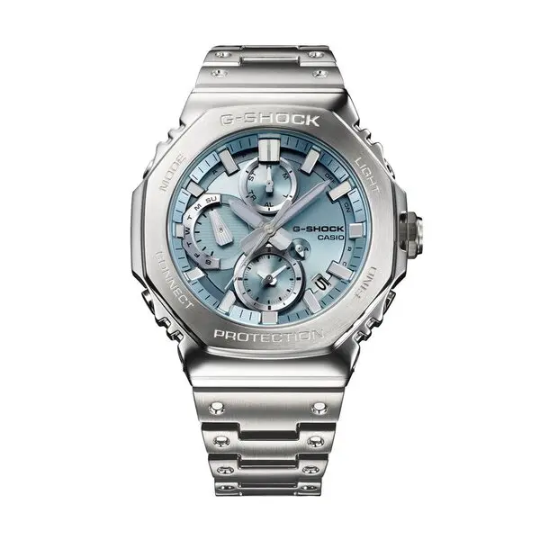 G-Shock Full-metal 46.3mm Chronograph Watch - Silver