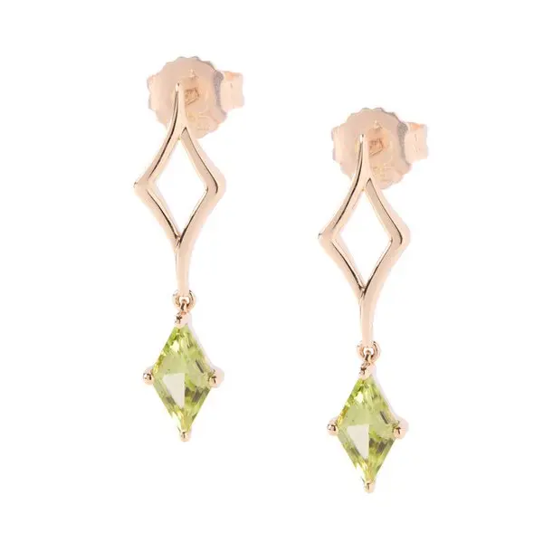 Benbridge Peridot Dangle Earrings - Green