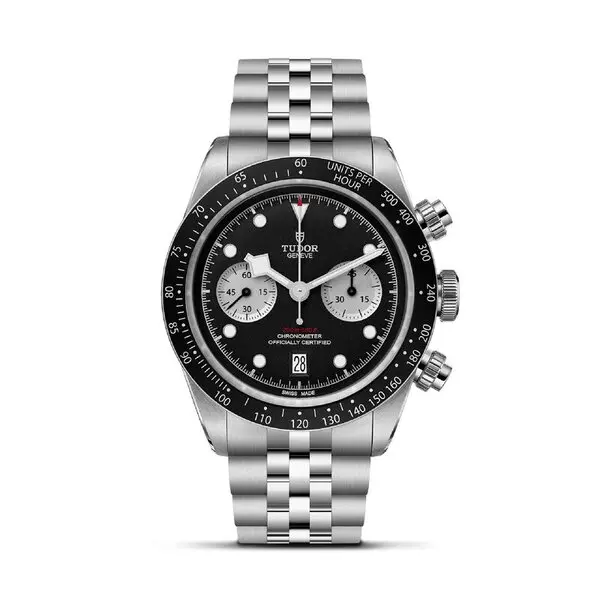 TUDOR Black Bay Chrono 41mm Watch - Stainless Steel