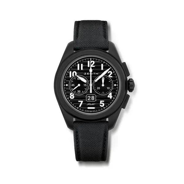 ZENITH Pilot Big Date Flyback 42.5mm Watch - Ceramic