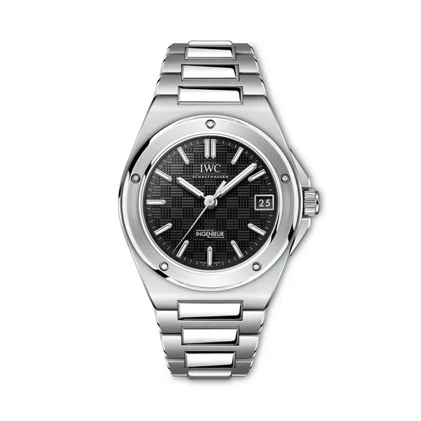 IWC SCHAFFHAUSEN Ingenieur Automatic 35 Black Dial Watch - Stainless Steel