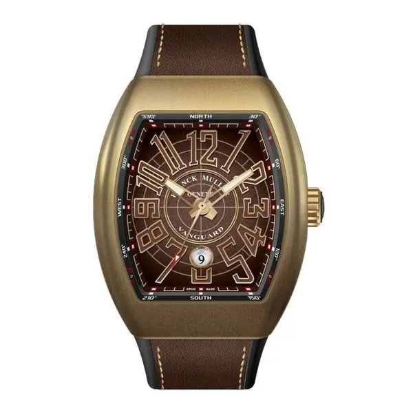 Franck Muller Vanguard Classic Watch, 45mm X 53.7mm - Bronze