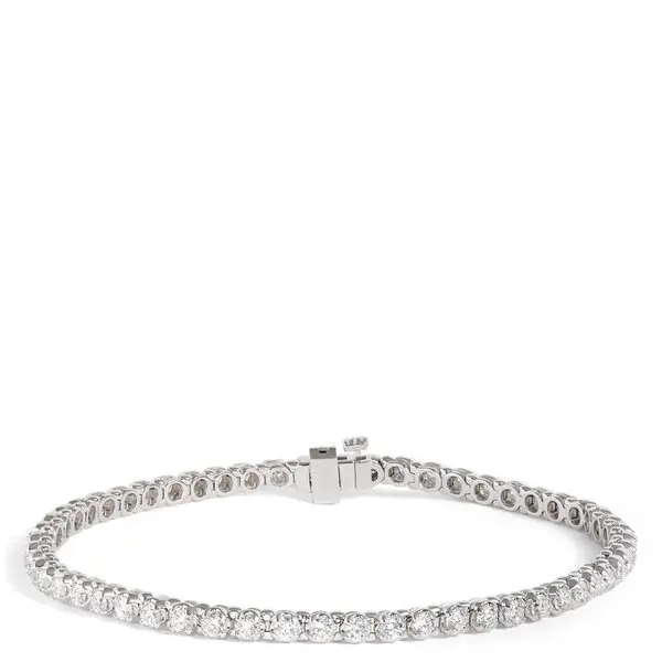 Benbridge Buttercup Diamond Tennis Bracelet, 14k White Gold - H-j