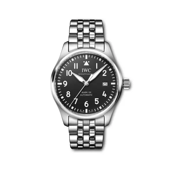 IWC SCHAFFHAUSEN Pilot’s Watch Mark Xx Black Dial Watch, 40mm - Stainless Steel