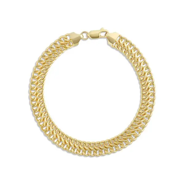 TOSCANO 7.5 Inch Link Bracelet, 14k Yellow Gold - Yg