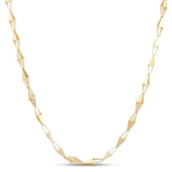 TOSCANO 14k Yellow Gold Kite Link Chain Necklace - Yg