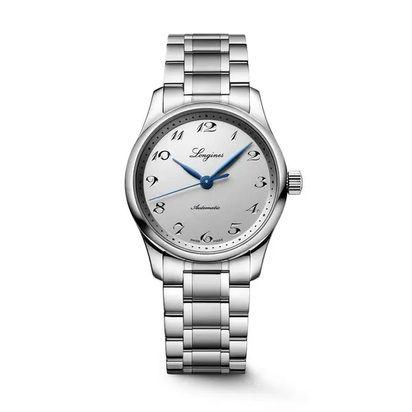 LONGINES Master Collection Silver Dial Watch, 34mm - Stainless Steel
