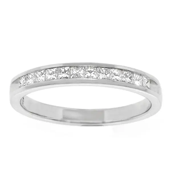 Benbridge 14k White Gold Diamond Band - Wg